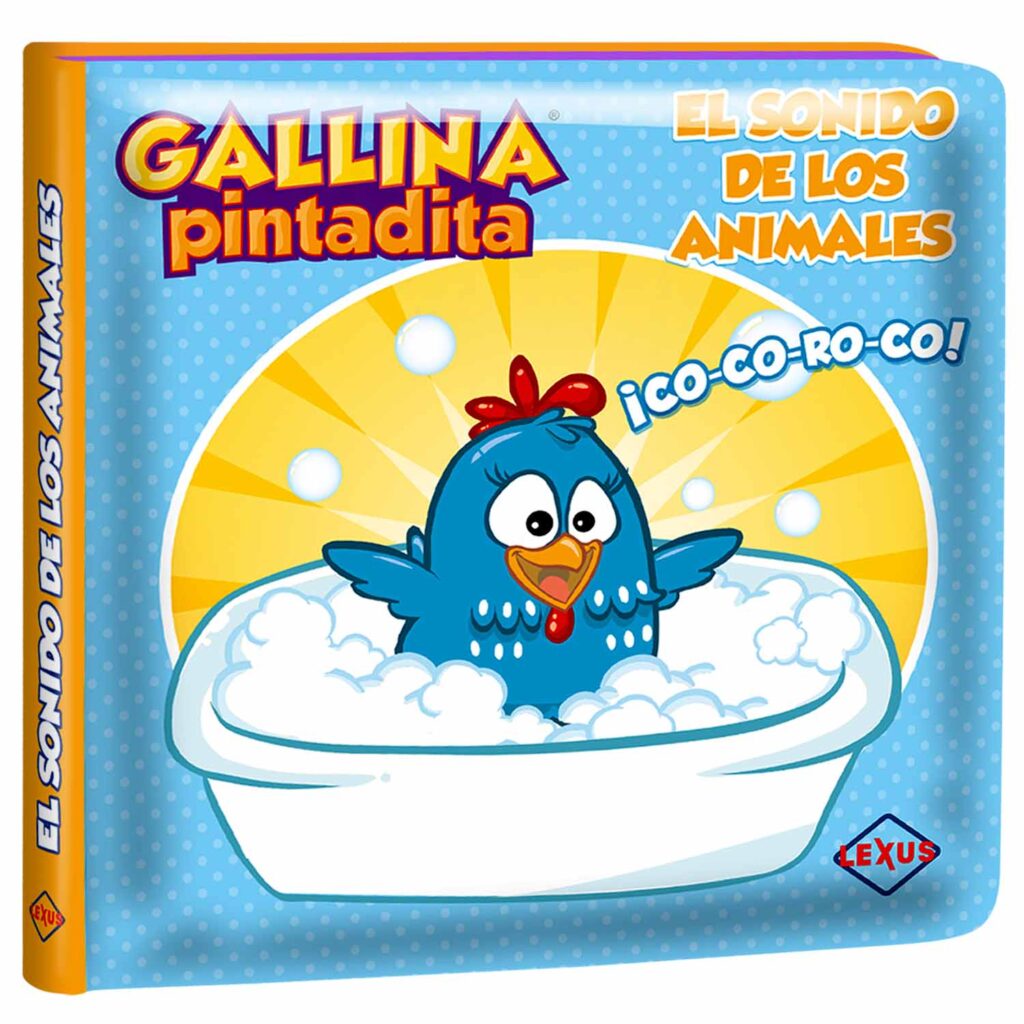 Libro Gallina Pintadita Pequeños Animales Impermeable – Juguetería Brisitas