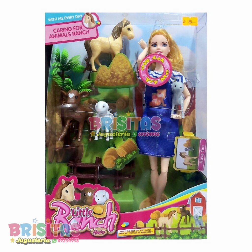 Muñeca Tipo Barbie Little Ranch – Juguetería Brisitas
