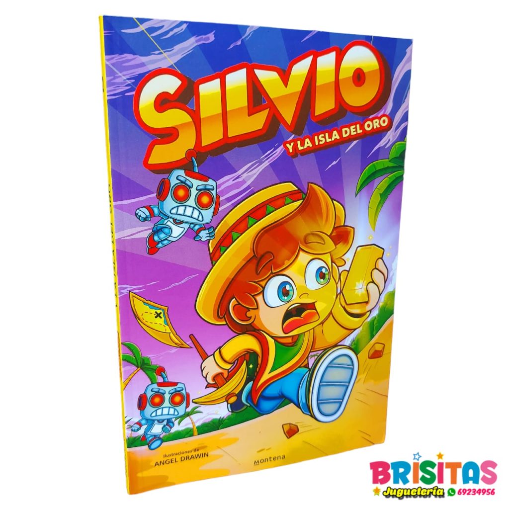 Libro Silvio y la Isla del Oro – Juguetería Brisitas