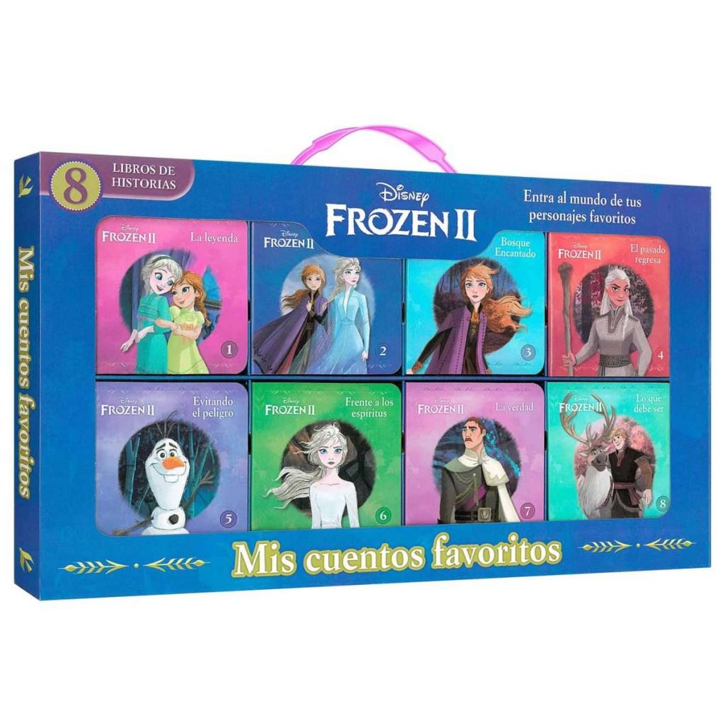 Mis Cuentos Favoritos Frozen x 8 Libros – Juguetería Brisitas